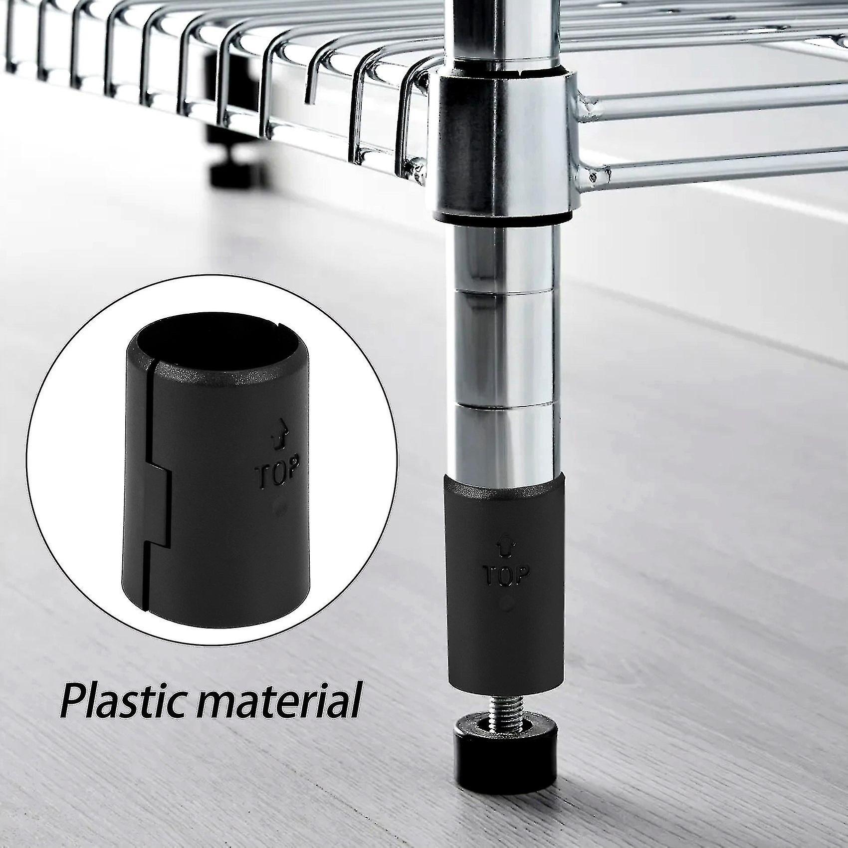 74-packs Wire Shelf Clips Wire Shelving Shelf Lock Clips For 1 Inch ...