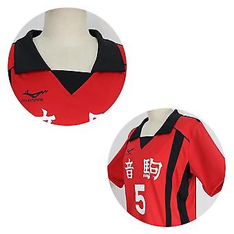 Haikyuu!! Nekoma High School No.5 Kenma Kozume Team Jerseys Cosplay ...