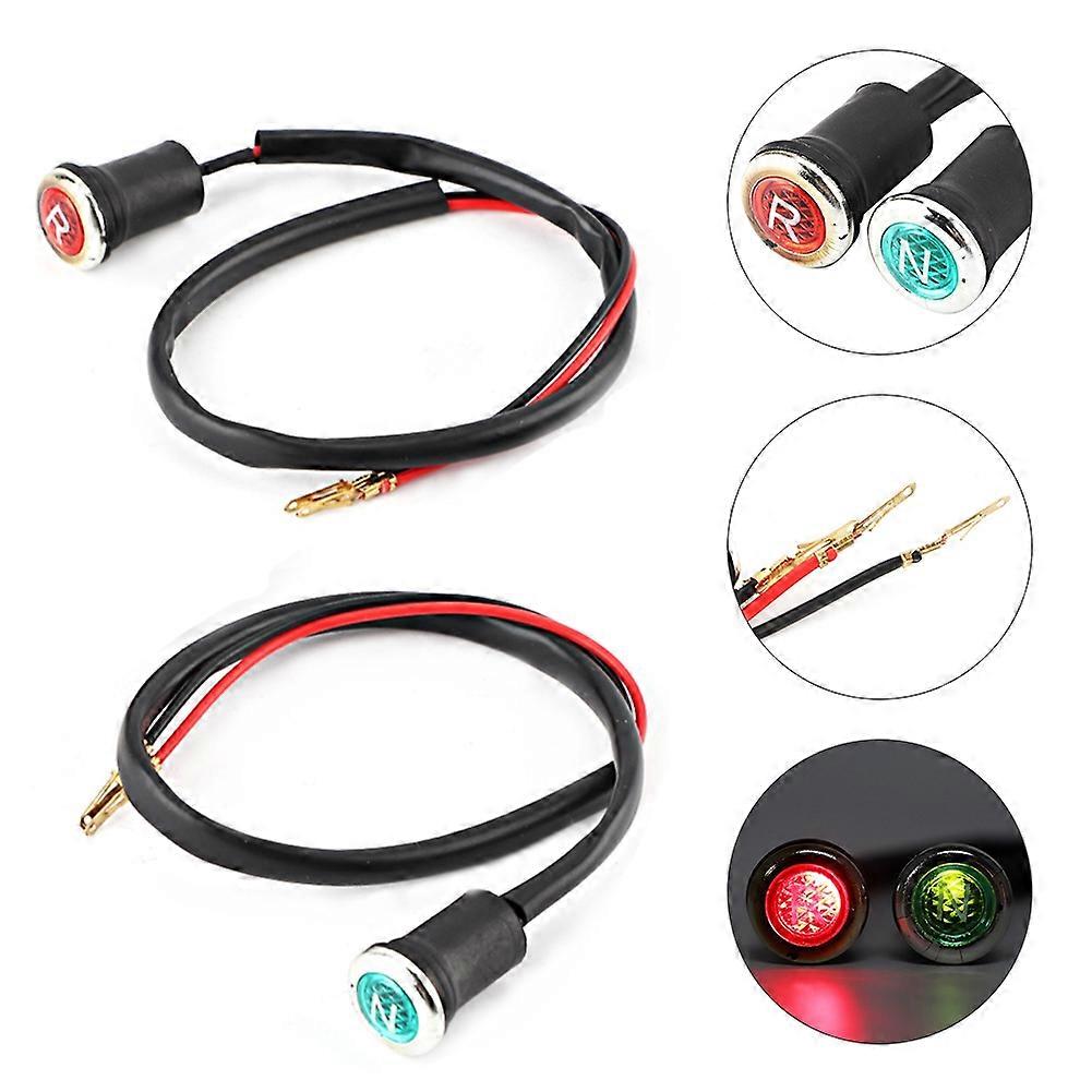 Motorcycle Red Green Indicator Light Reverse and Neutral Gear Shifter ...