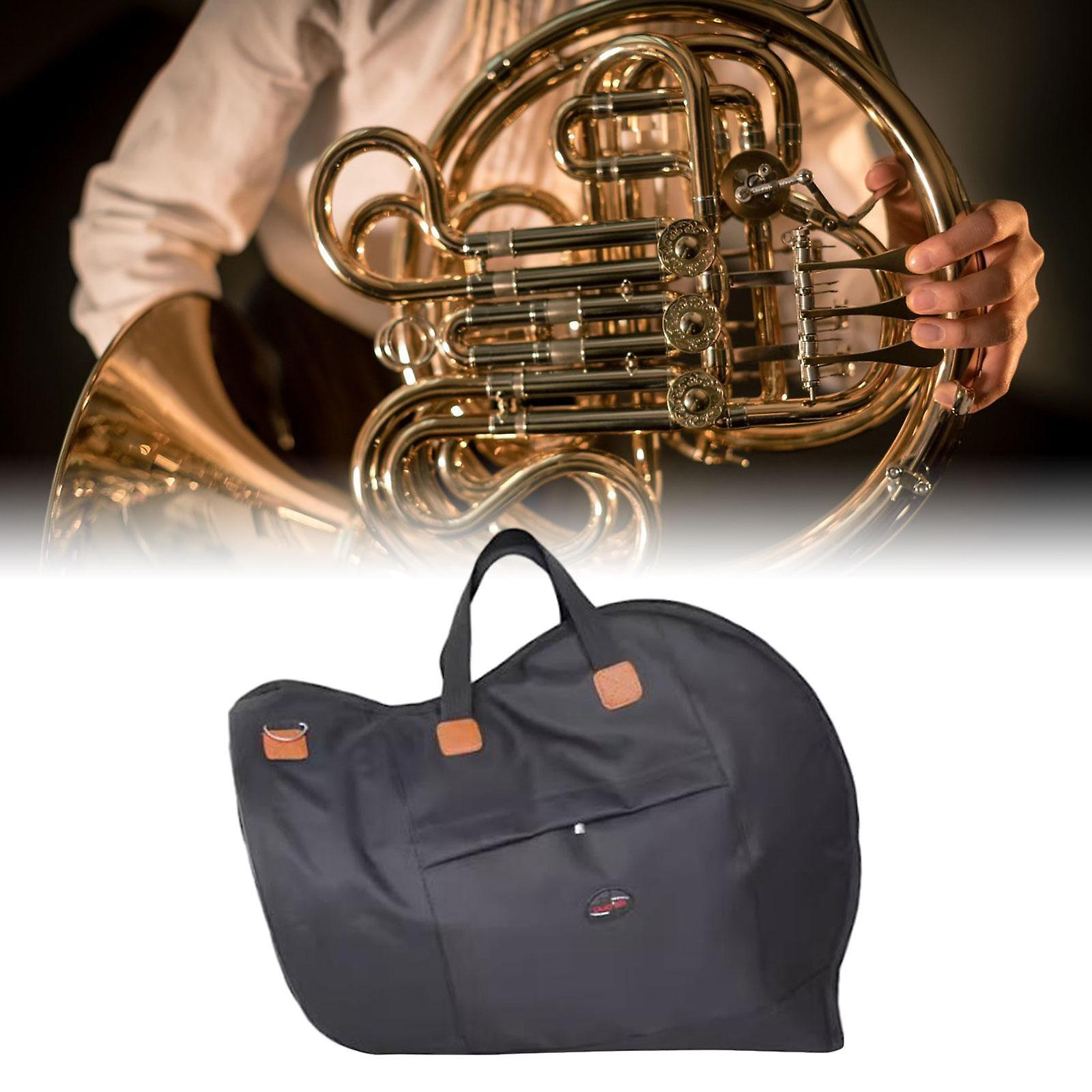 French Horn Bag Horn Instrument Backpack, Thickned Musical Instrument ...