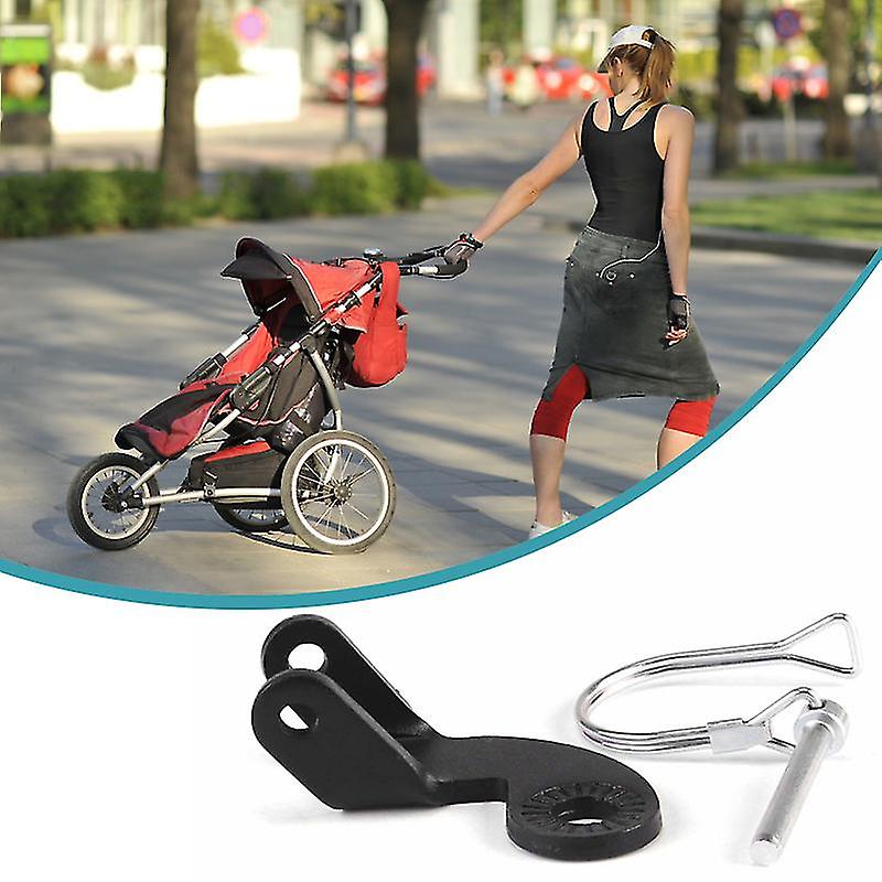 Bicycle Trailer Coupling Connector Carbon Steel Baby Stroller Trailer ...