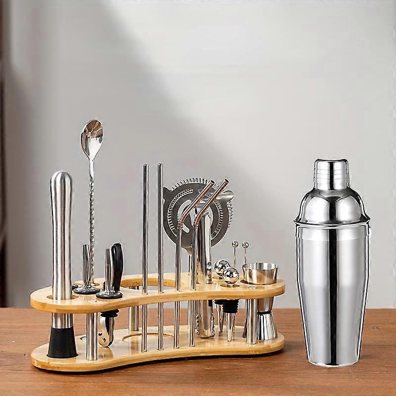 19pcs/set Mixer Set for Bar Cocktails, Complete Set of Mixing Tools for ...
