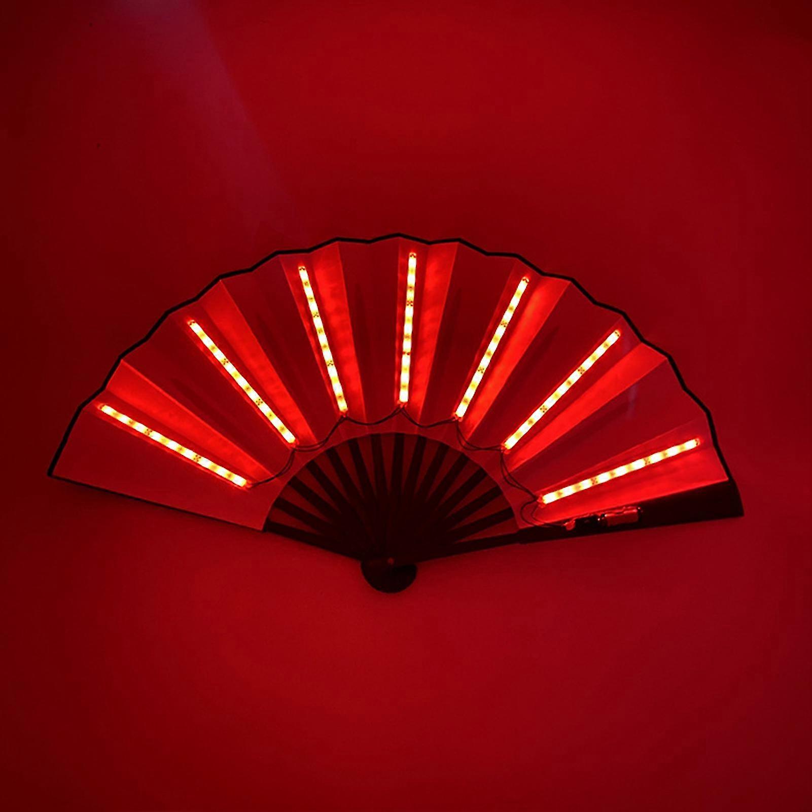 Luminous Fan Led Ambiance Light Foldable Glowing Strong Hinge 12v 10 ...