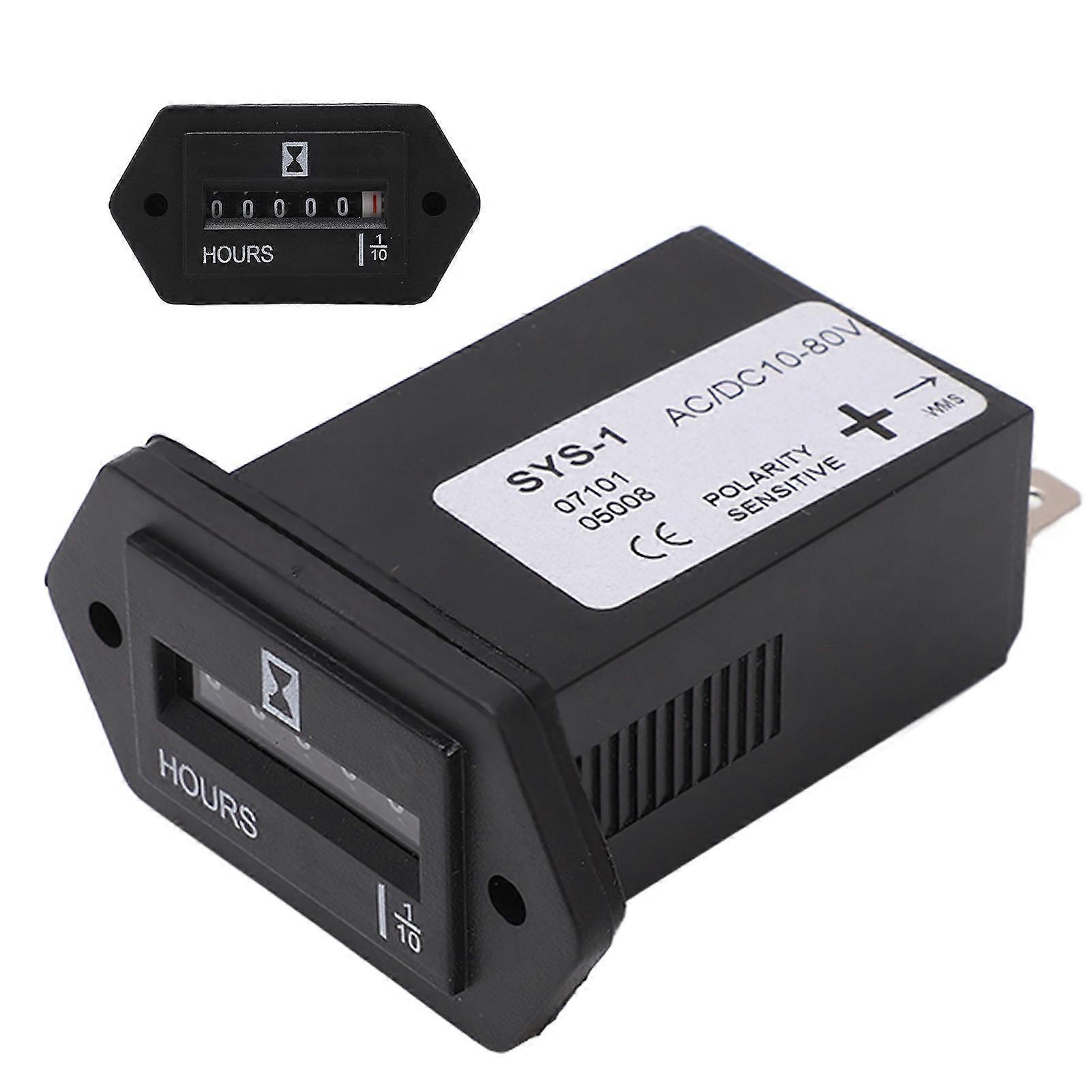 Electromagnetic Counter 0?99999.9 6 Digit Industrial Pulse Totalizer ...