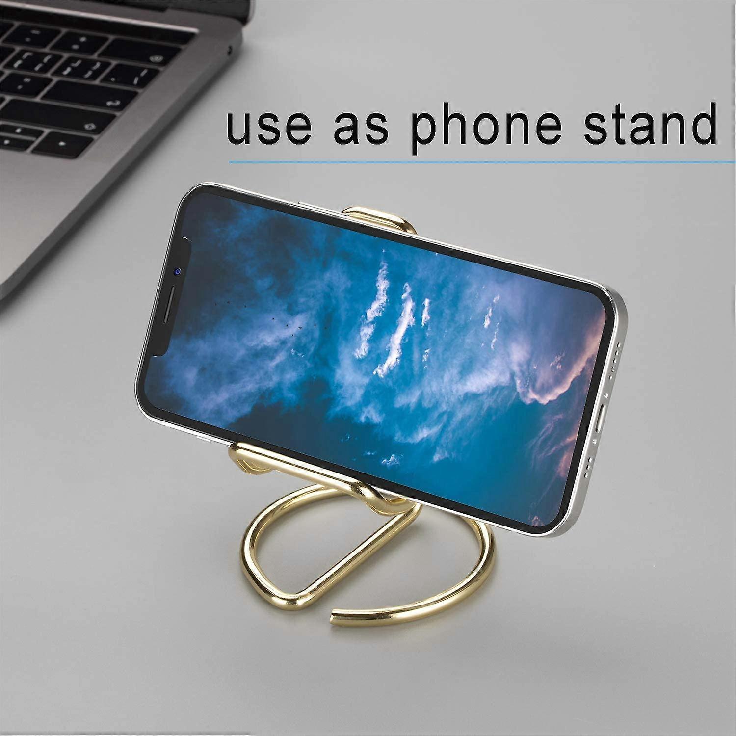 Business Card Holder for Desk, Metal Business Card Display Holder Stand ...