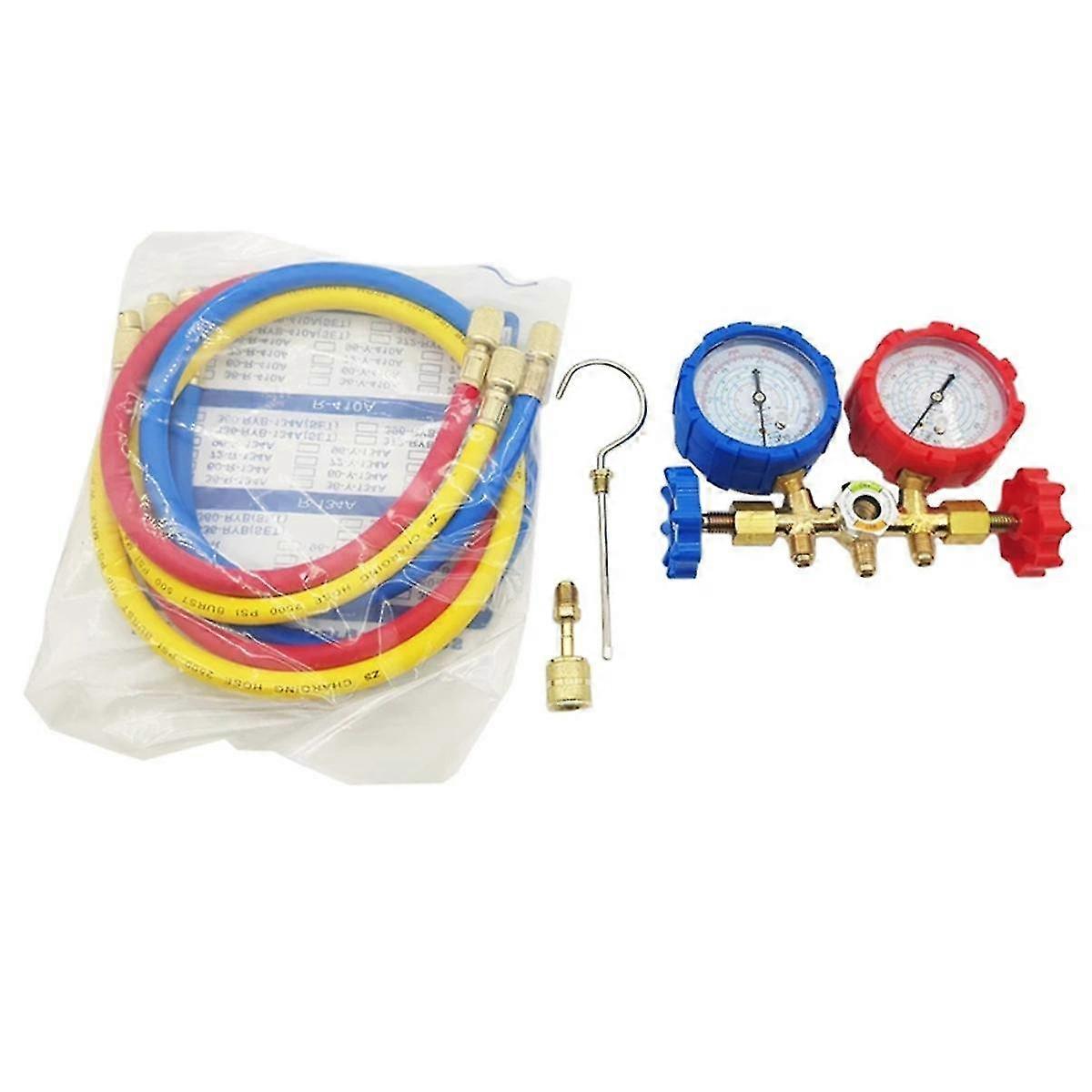 Refrigerant Manifold Gauge Set Air Conditioning Tool for R410A R32 ...
