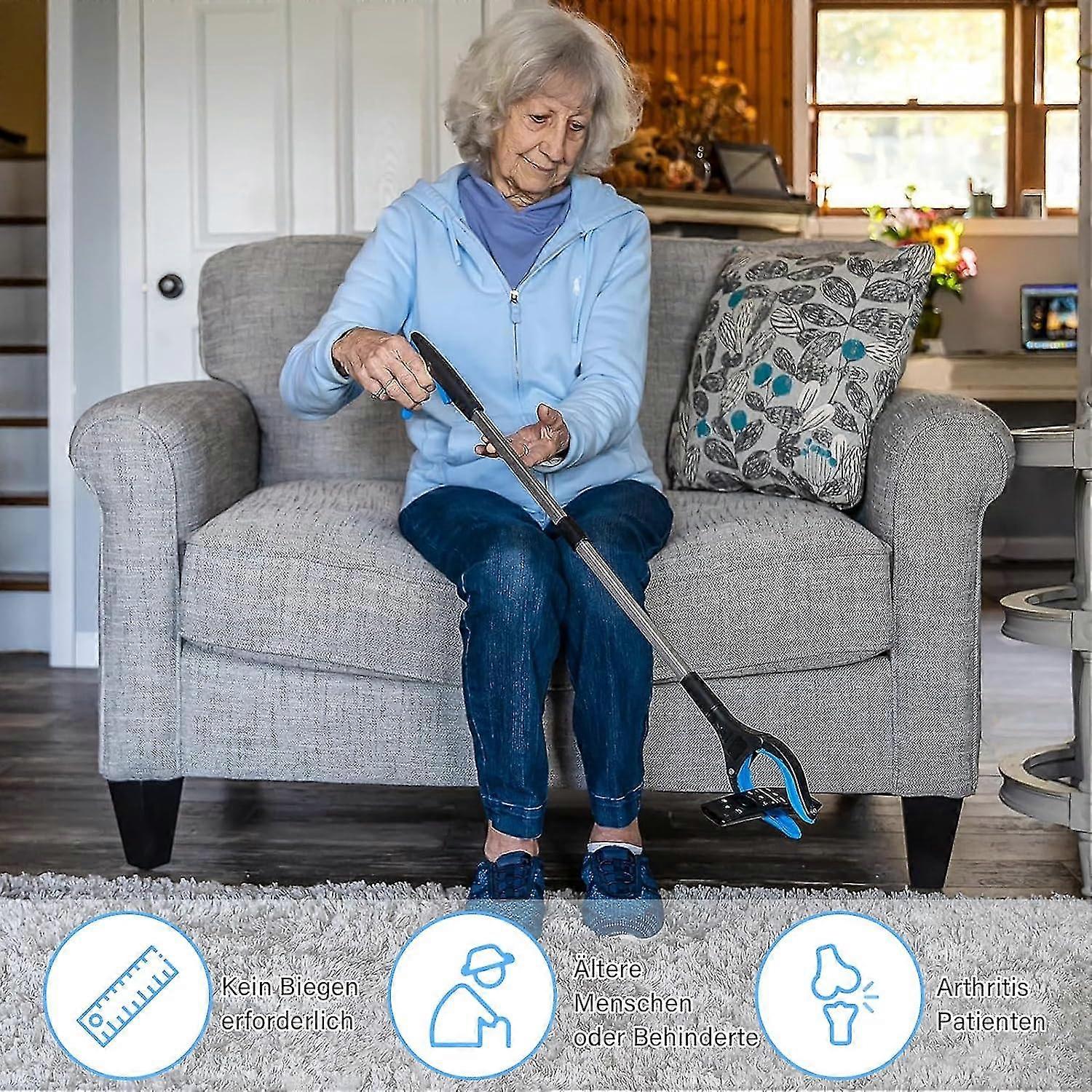 Object Picker 81cm, Telescopic Grabber With Magnetic Hook, Grabber For ...