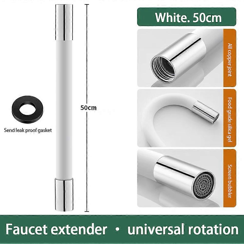 Flexible Water Tap Extender for Household 360 Universal Flexible Faucet ...