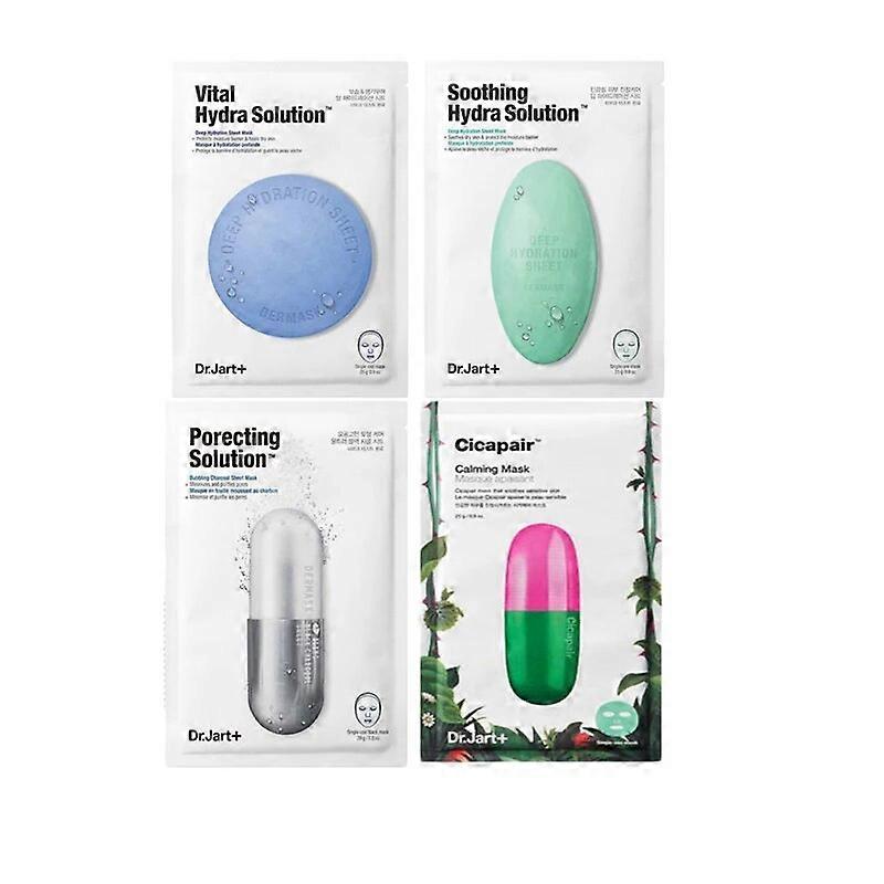 3pcs Dermask Water Jet Soothing Hydra Solution Facial Mask Hyaluronic ...