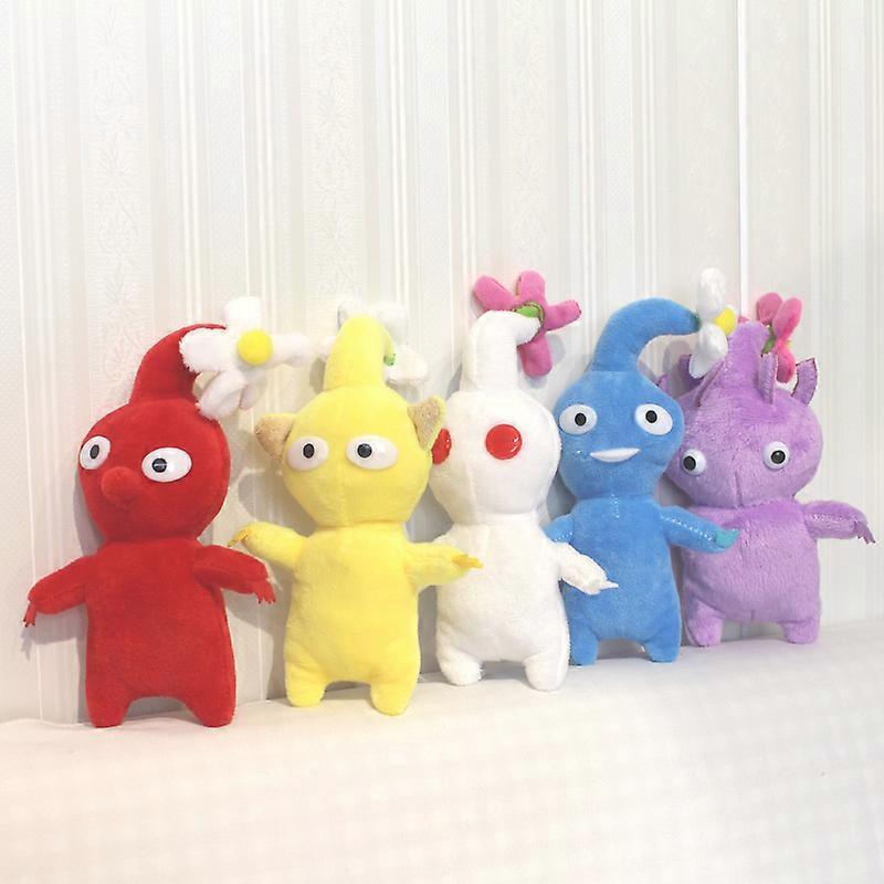 15CM Pikmined Game Plushie Doll Olimar Flower Leaves Bud Chappy Bulborb ...