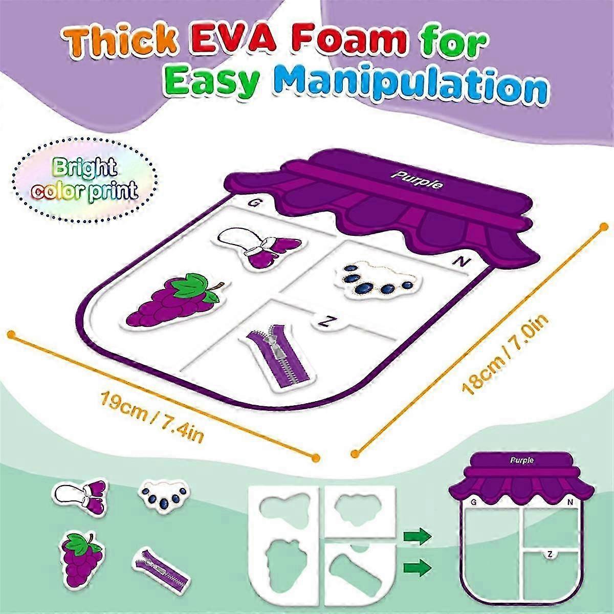 Magic Magnetic Color Sorting Set - Color Sorting Toys compatible with ...