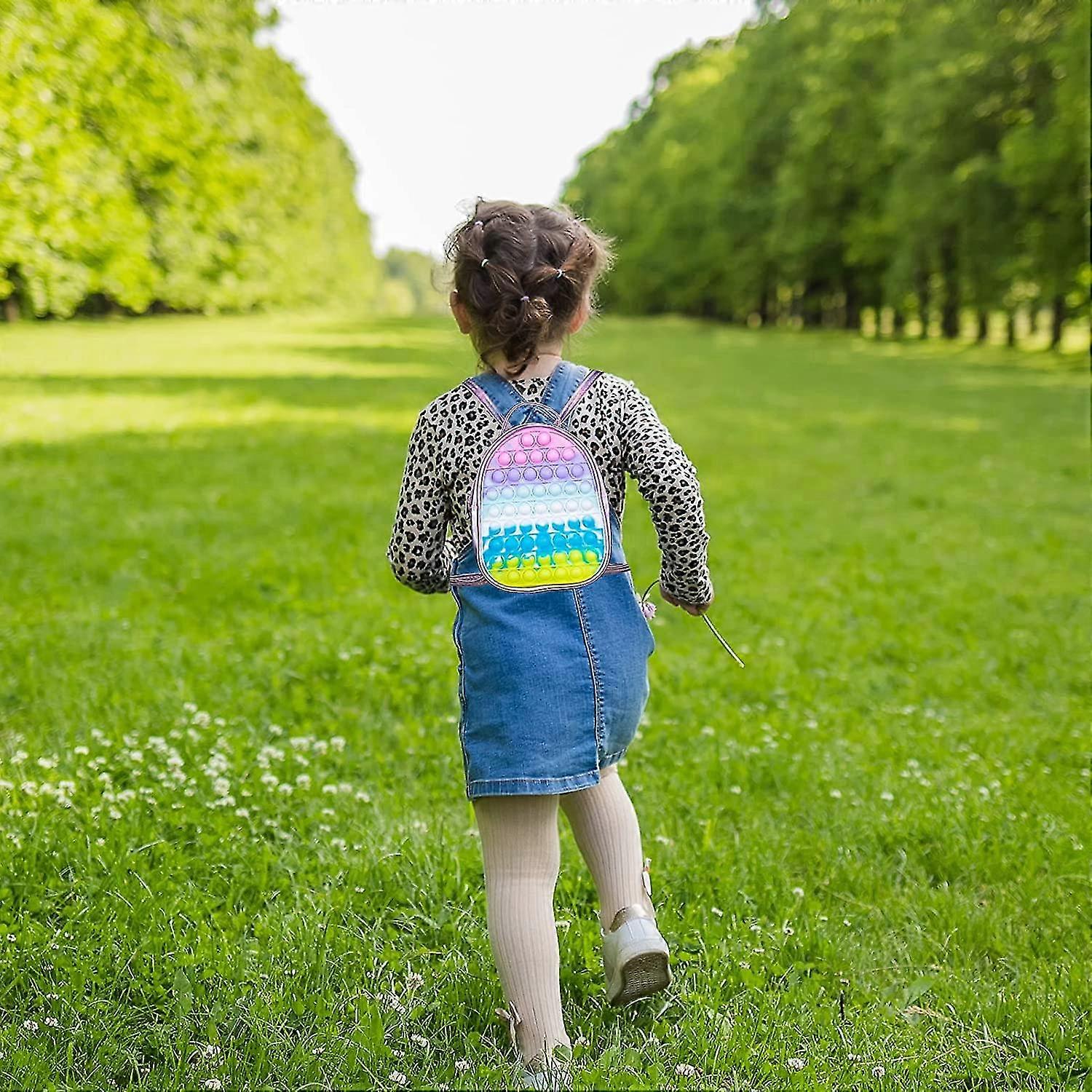 Pop It Backpack Mini Fidget Colorful Pop It Backpack Mini Backpack For ...