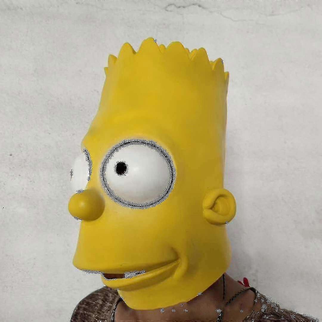 The Simpsons Bart Mask Halloween High Quality Latex Costume Mask-mxbc ...