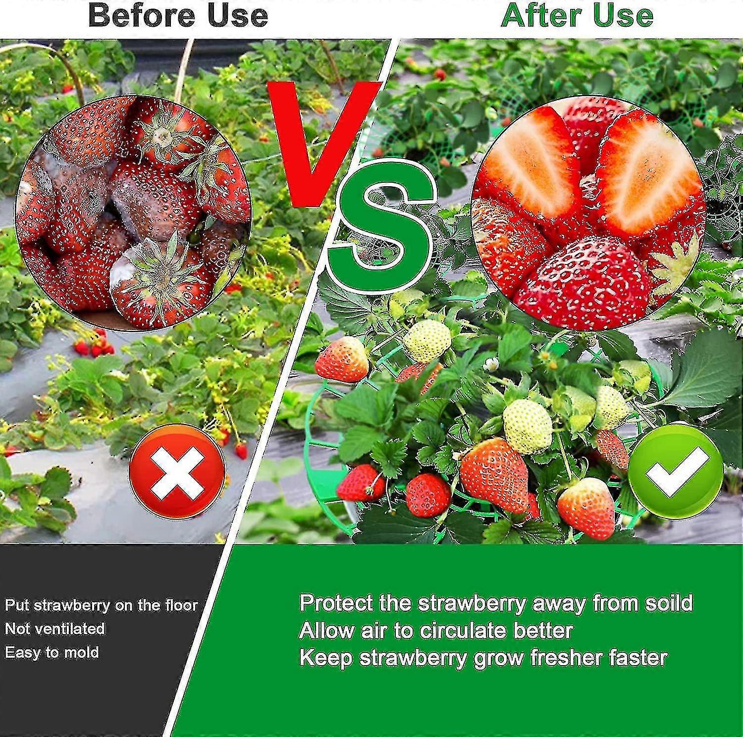 Strawberry Stand, Portable Strawberry Stand With 4 Sturdy Legs ...