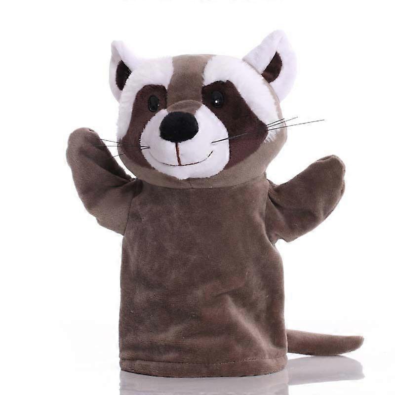 25cm Animal Hand Puppet Educational Puppets Pretend Telling Story Doll ...