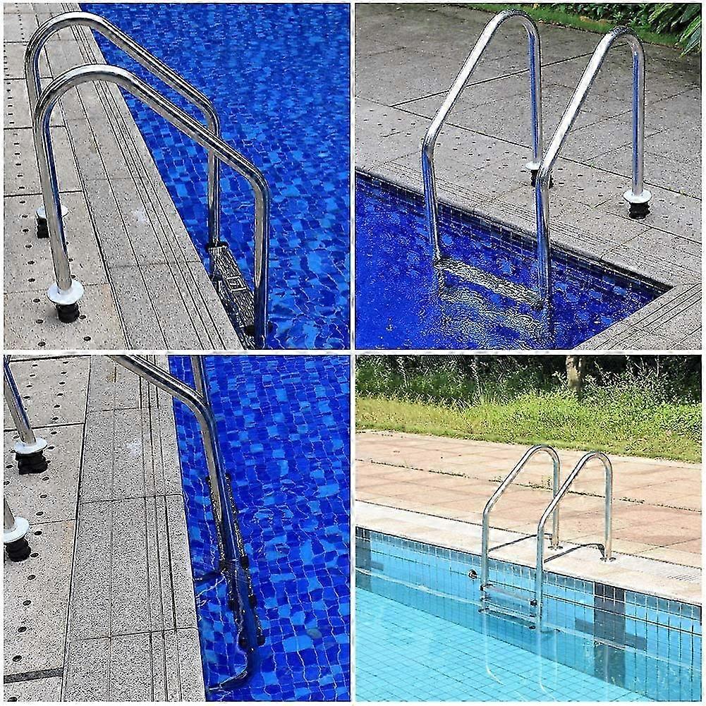 Pool Ladder Replacement Kit with Bolt and Rubber Ladder with Pool ...