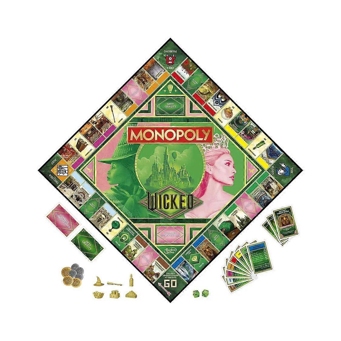 Monopoly Wicked Board Game | Fruugo UK