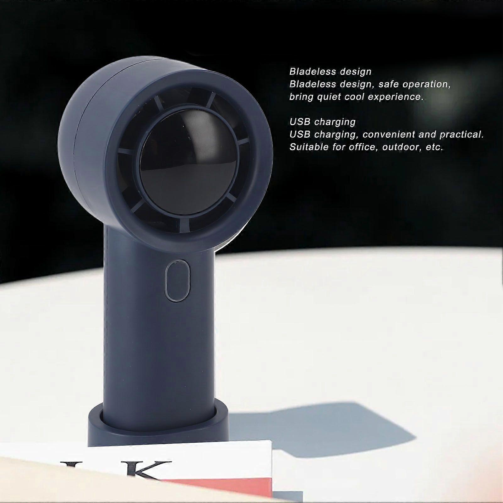 Handheld Fan USB Rechargeable Portable Small Fan Powerful Airflow ...
