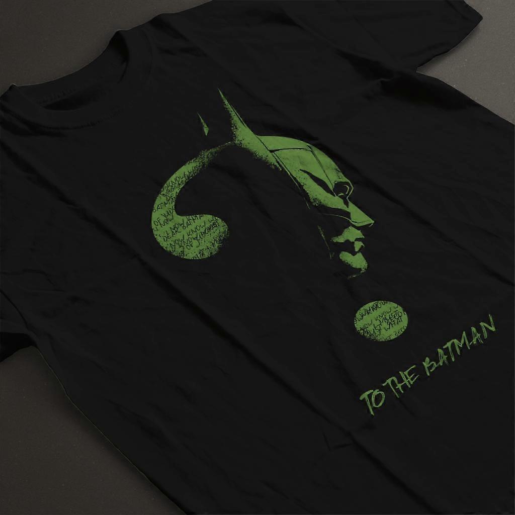 The Batman Riddler Question Mark Men's T-Shirt | Fruugo US