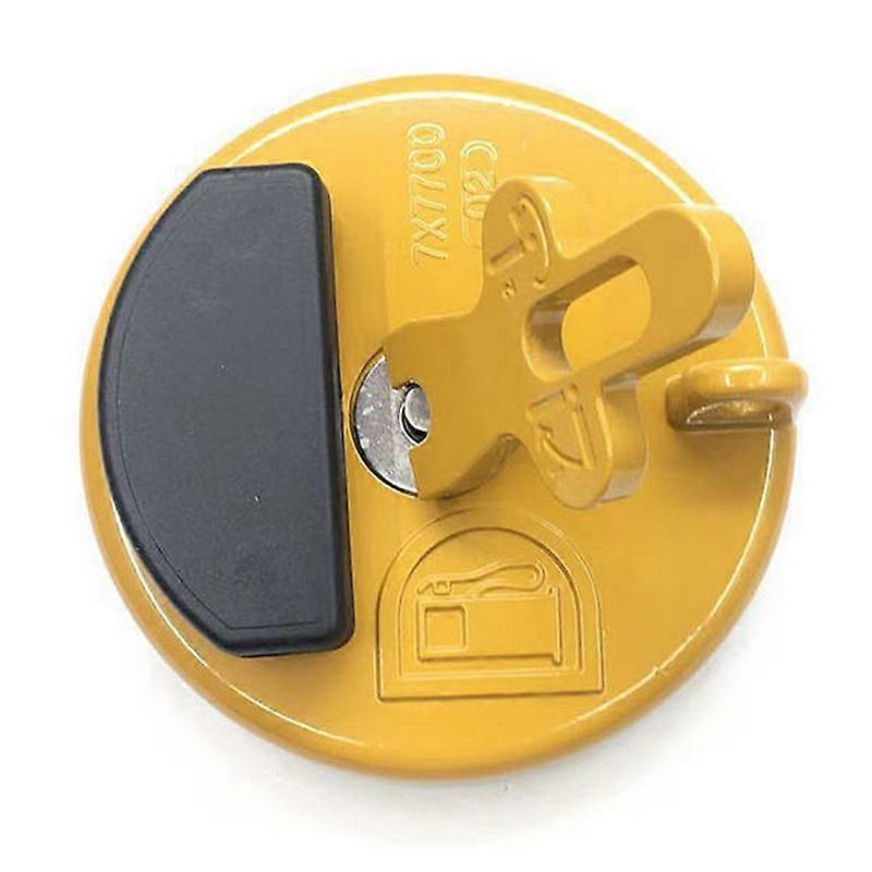 Excavator Fuel Tank Cap Padlock Filter Diesel Tank Cap for CATERPILLAR ...