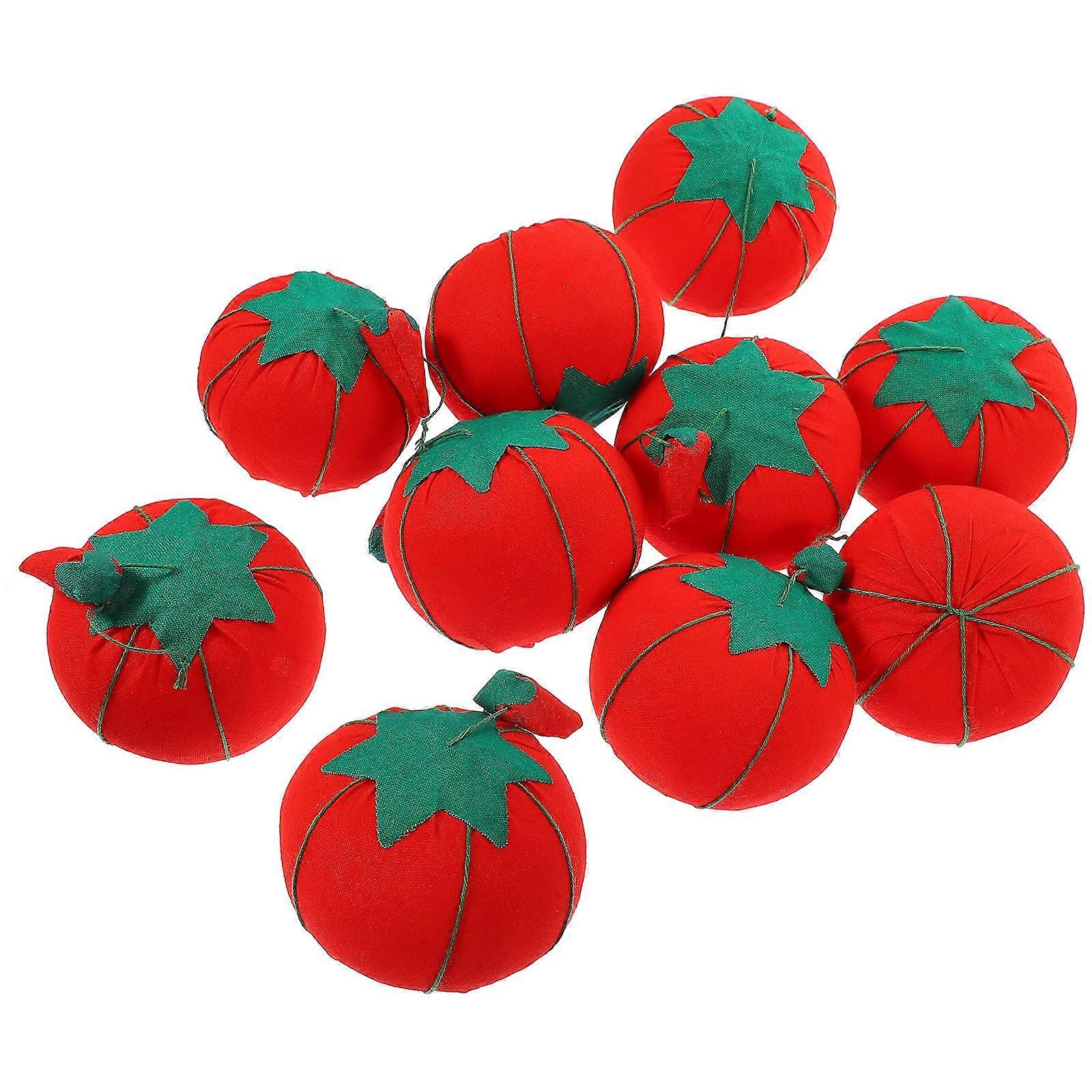 Tomato Pin Cushion Sewing Simple Design Red 6.5X6.5cm Beginners ...