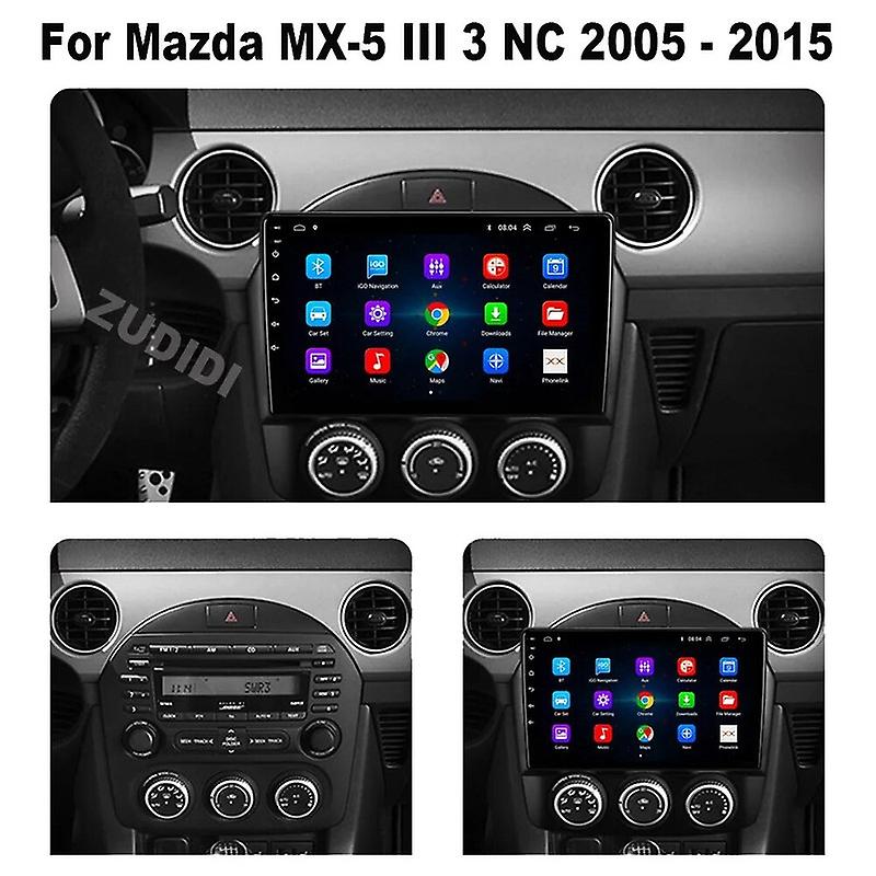 Carplay Car Radio For Mazda MX-5 III 3 NC 2008 - 2015 Multimedia video ...