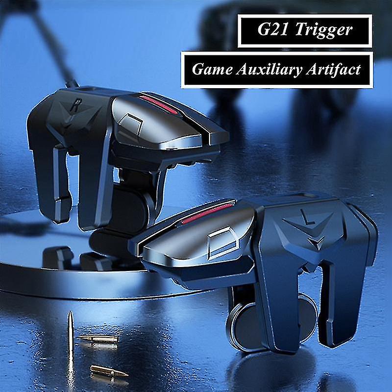 G21 Mobile Phone Game Trigger For Pubg Gaming Controller L1 R1 Alloy Key Button For Gamepad ...