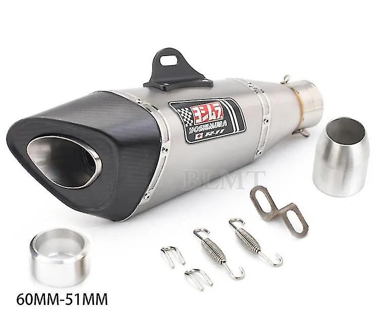 Universal 51mm 60mm motorcycle exhaust with Db killer Yoshimura R11 ...
