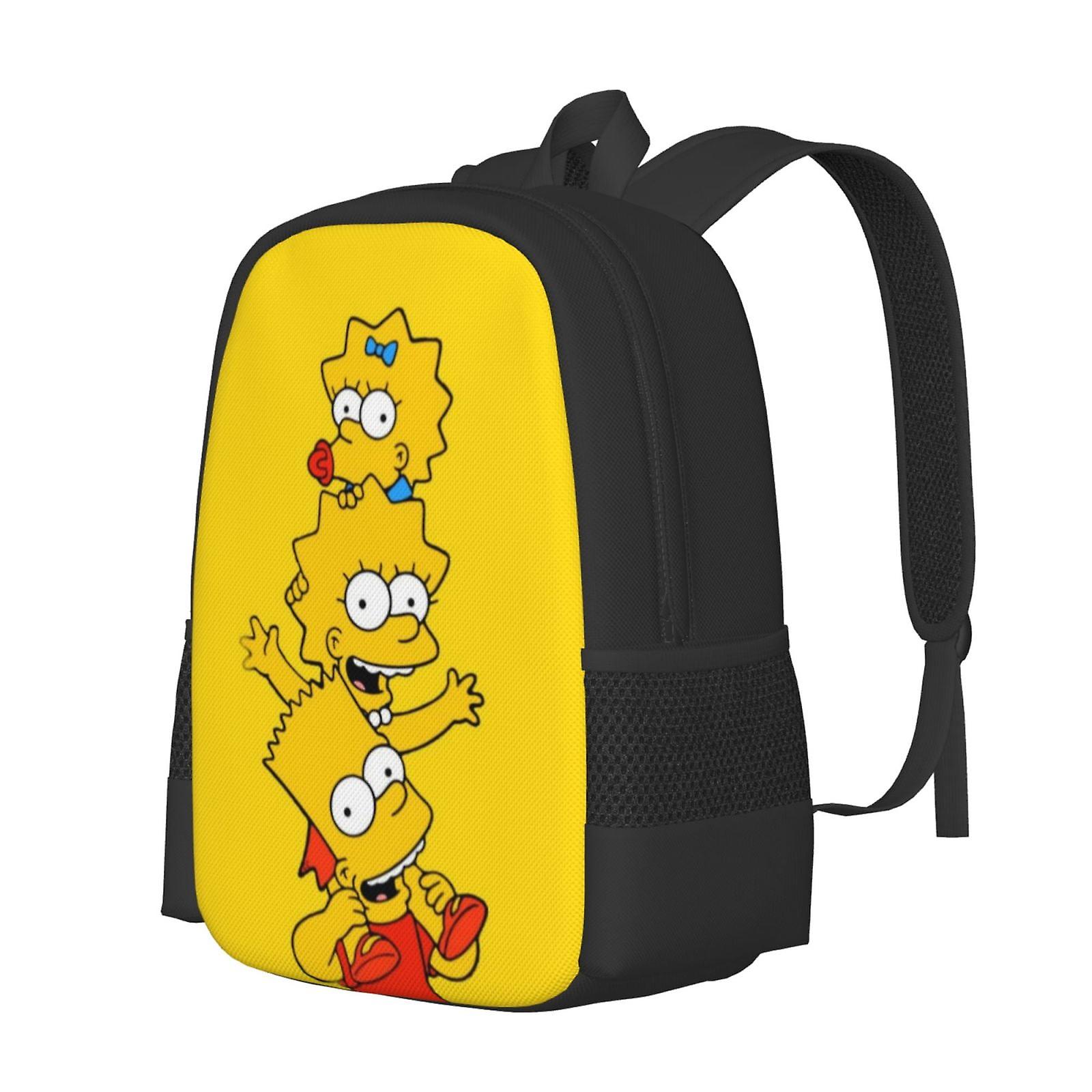 The Simpsons Backpack,3d Print Laptop Backpack Lightweight Casual ...