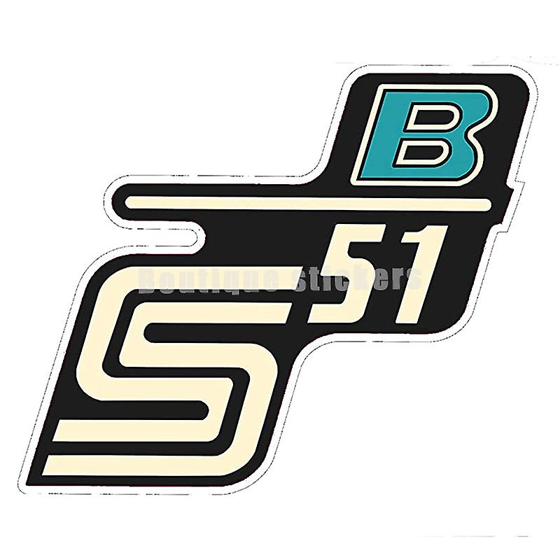 Simson S51b Retro Sticker Set Vinyl Car Accessories Car Window Car ...