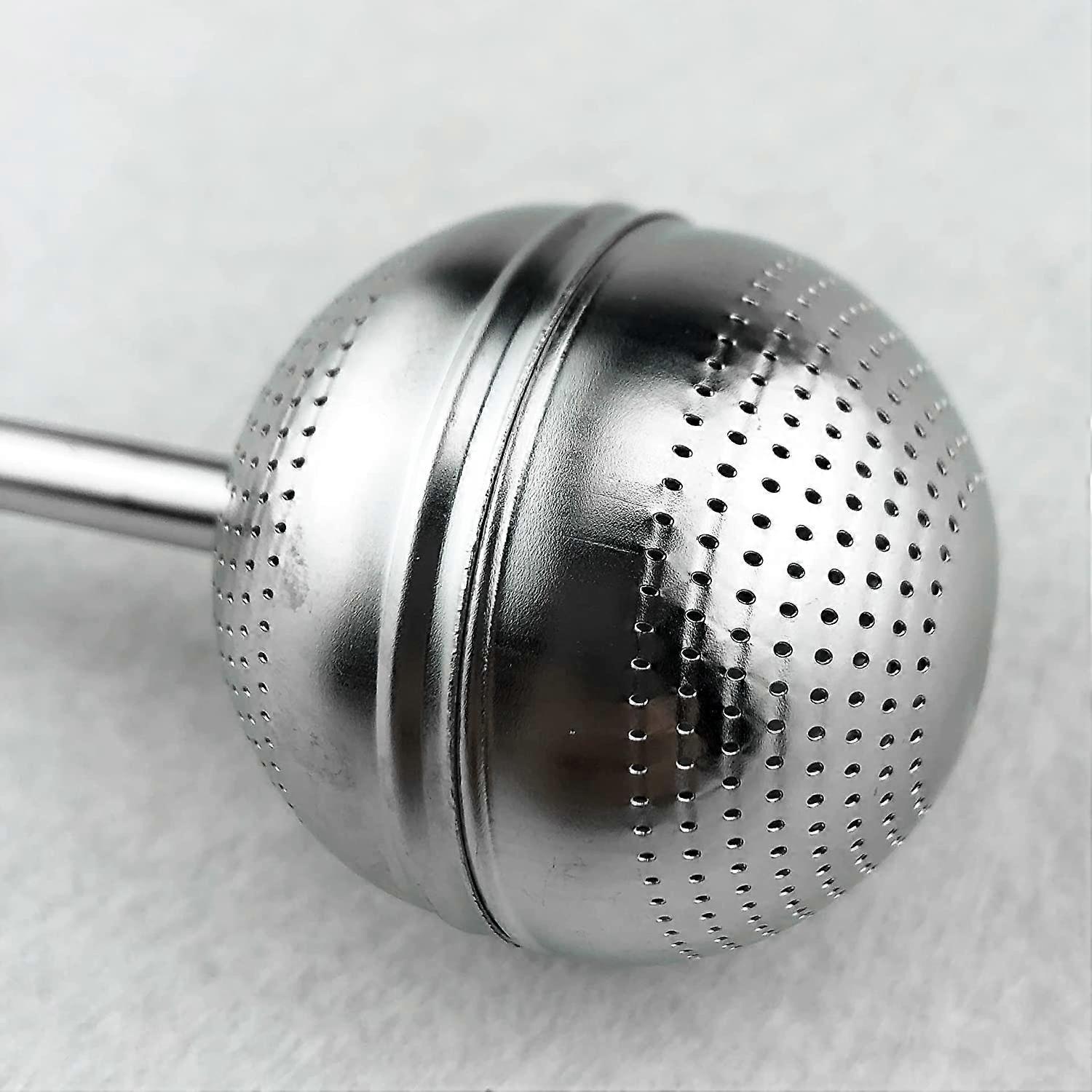 2 Stainless Steel Tea Infuser with Long Handle - Stainless Steel Tea ...