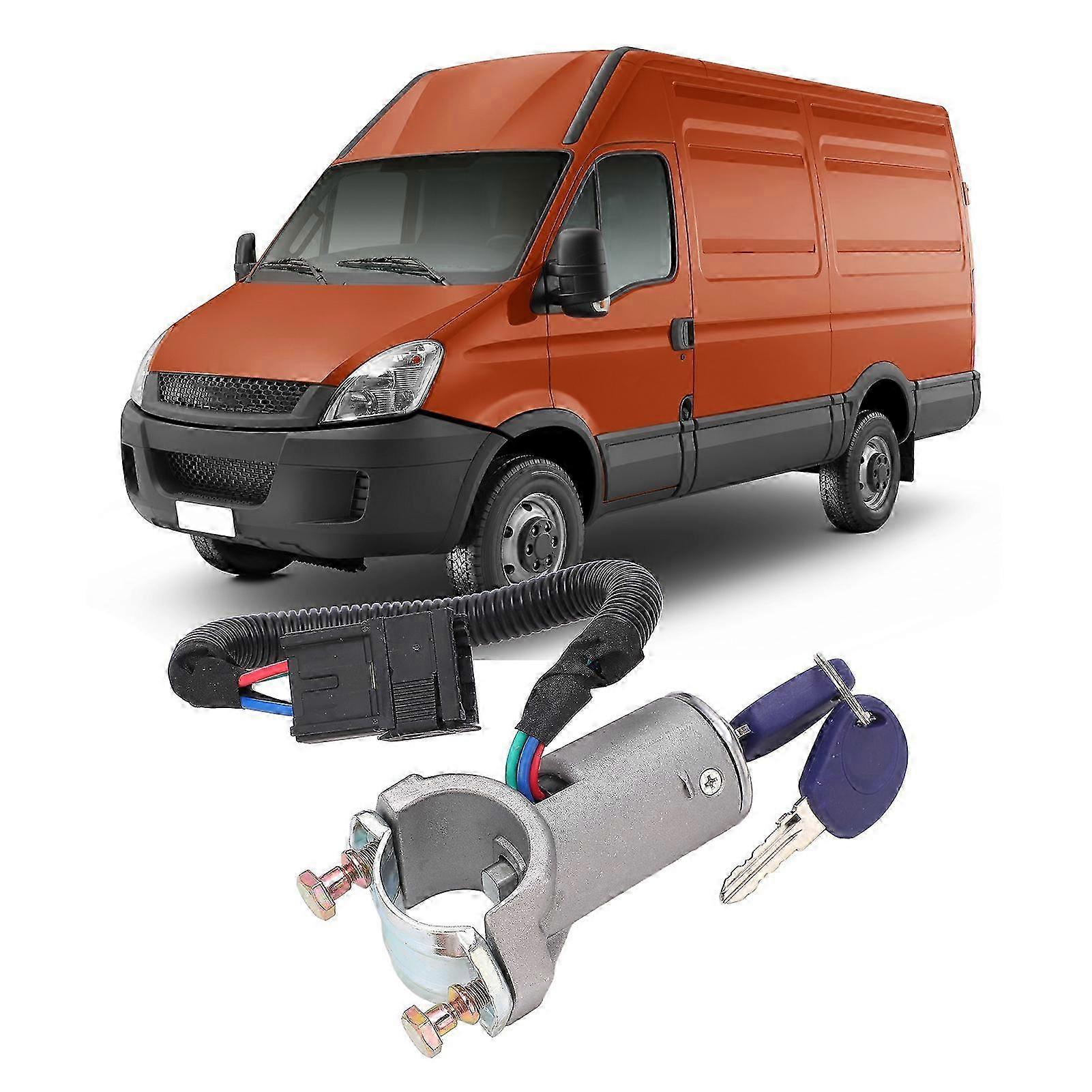 Ignition Lock Barrel Switch Keys 2996075 Replacement For Iveco Daily ...