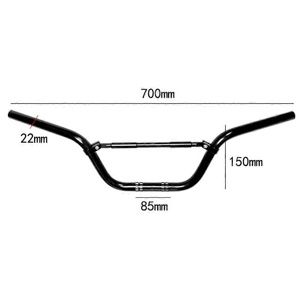 Universal 22mm Motorcycle Handlebar Motocross Handle Bar Steering Wheel ...