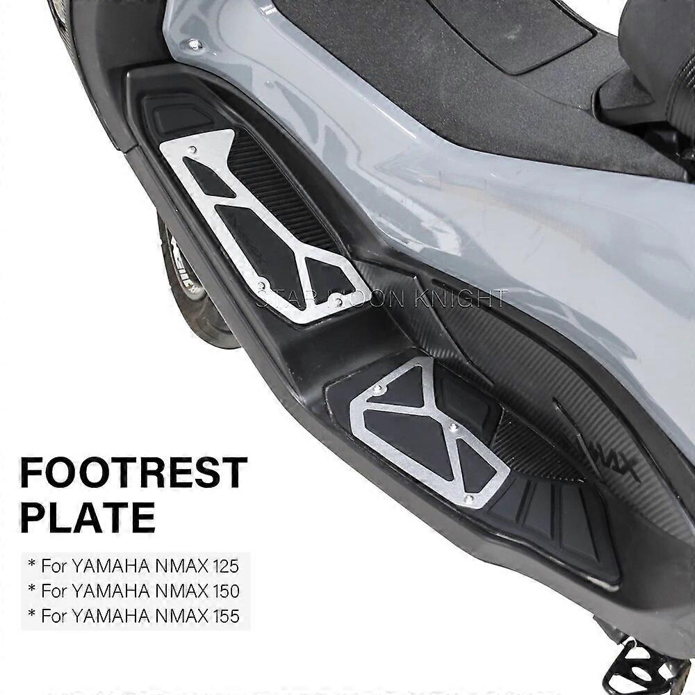 Front Foot Pedal Footrest Floor For YAMAHA NMAX 155 NMAX125 150 155 ...