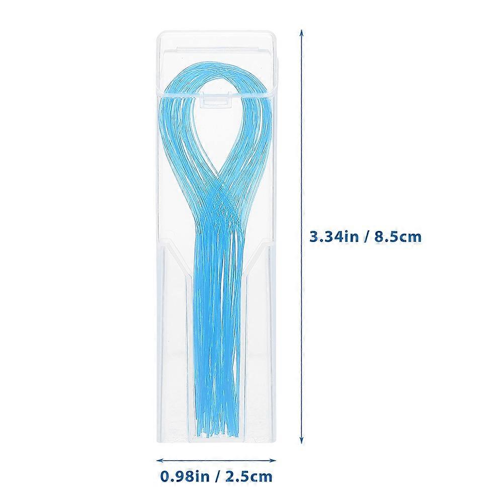 100Pcs Dental Floss Threaders Nylon Floss Threaders for Braces ...