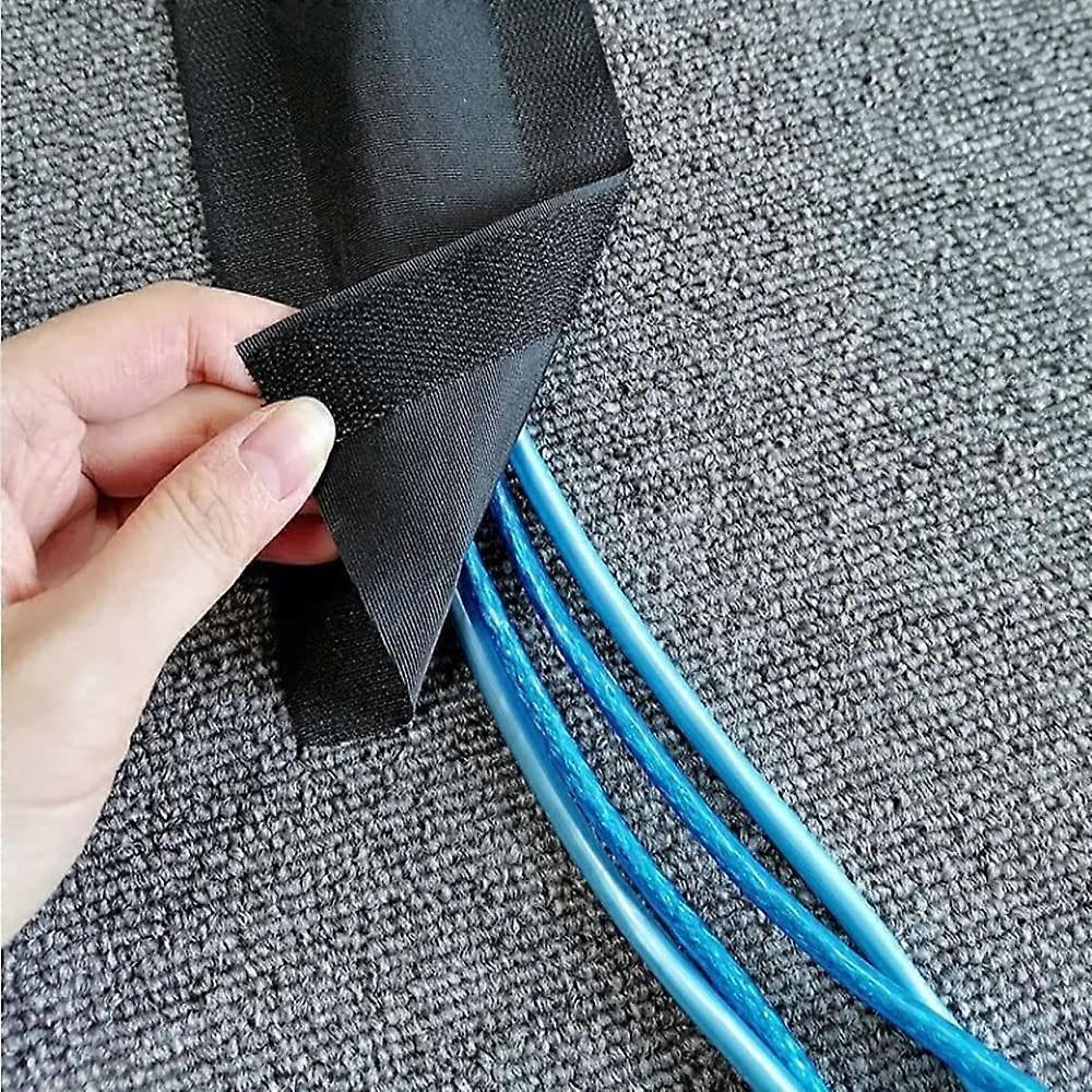 1pc 3.28 feet Floor Cable Cover Protector 4 inches in width Carpet Cord ...