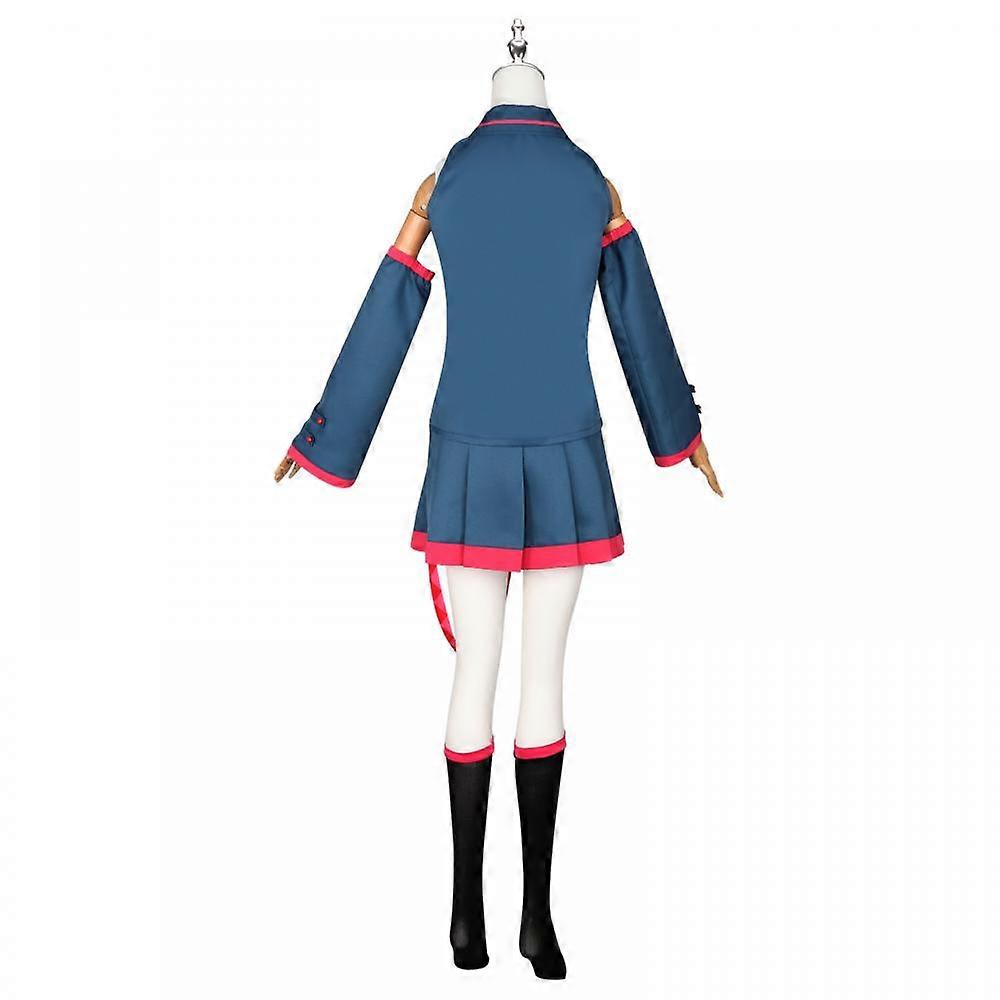 At The Beginning Of The Stress Formula Cosplay Blue Uniform, Anime ...