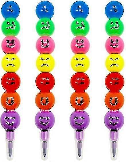 Ball Point Crayons, Toddler Coloured Crayons, Assorted Colouring ...