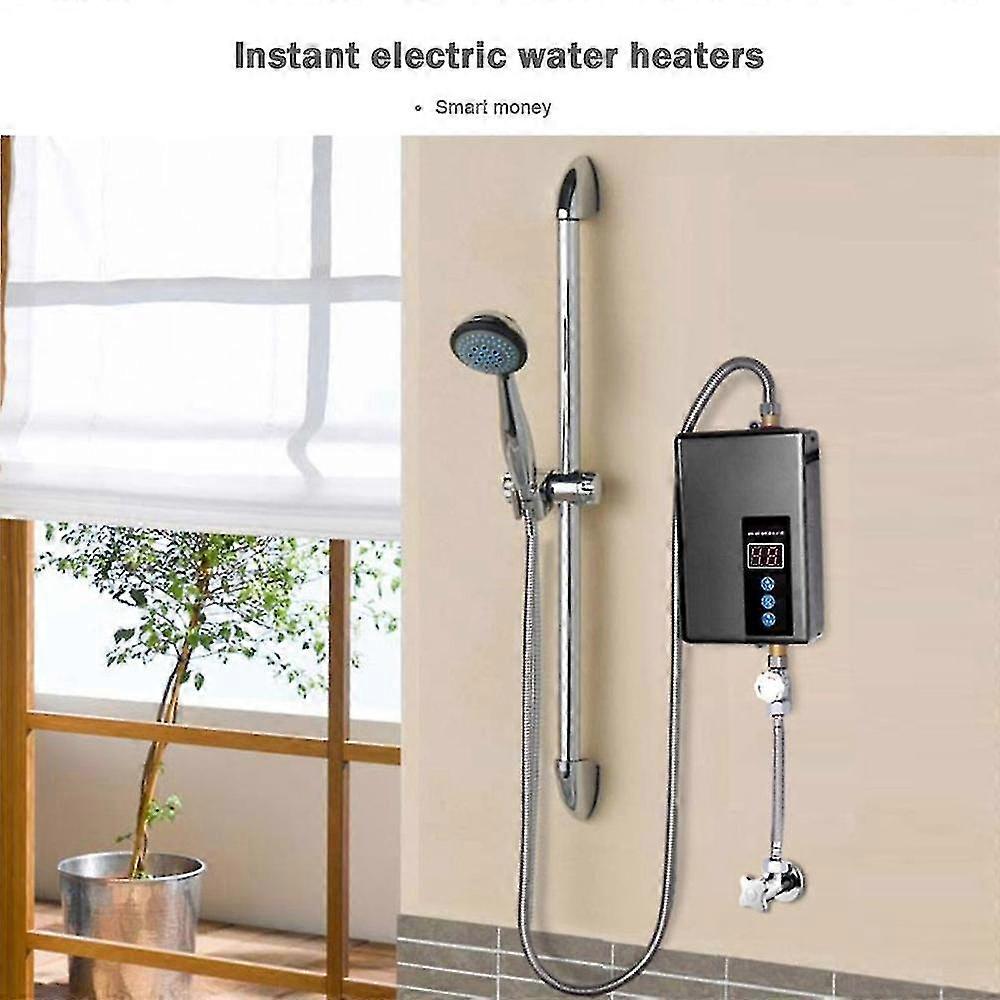 5500w Electric Water Heater 220v Instantaneous Tankless Inverter Water ...