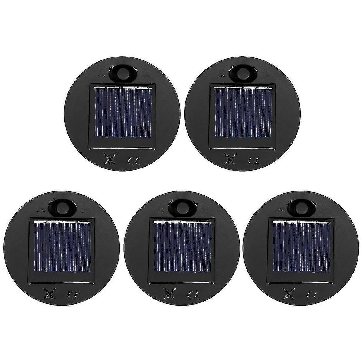 5 Pack Replacement Solar Light Parts(top Size 2.76 Inches, Bottom Size ...