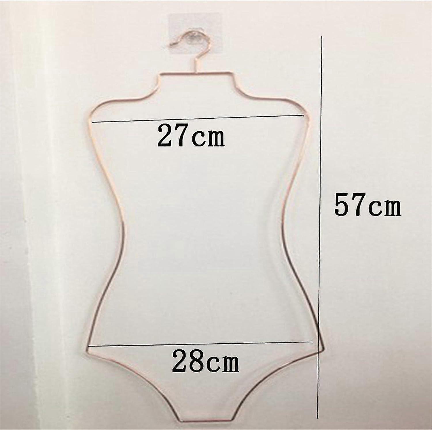 Body Shape Swimsuit Hanger, Kids Wardrobe Organizer Beachwear Rack ...