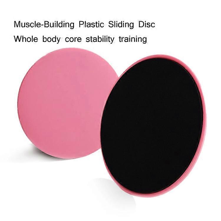 2 Paris Pilates Yoga Sliding Plate Home Sports Abs Cocked Butt Fitness ...