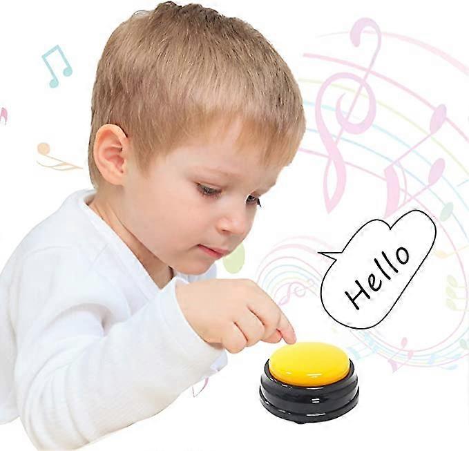 Resources Recordable Answer Buzzers Record Talking Button, Set of 4 ...