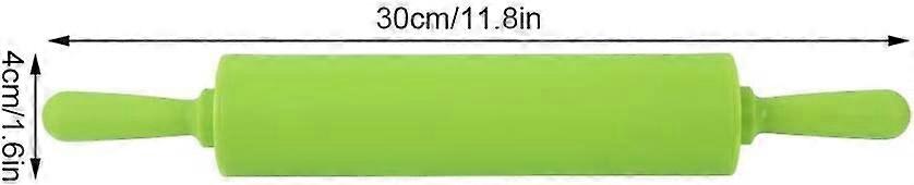 Rolling Pin, Colorful Silicone Rolling Pin(Green) | Fruugo UK