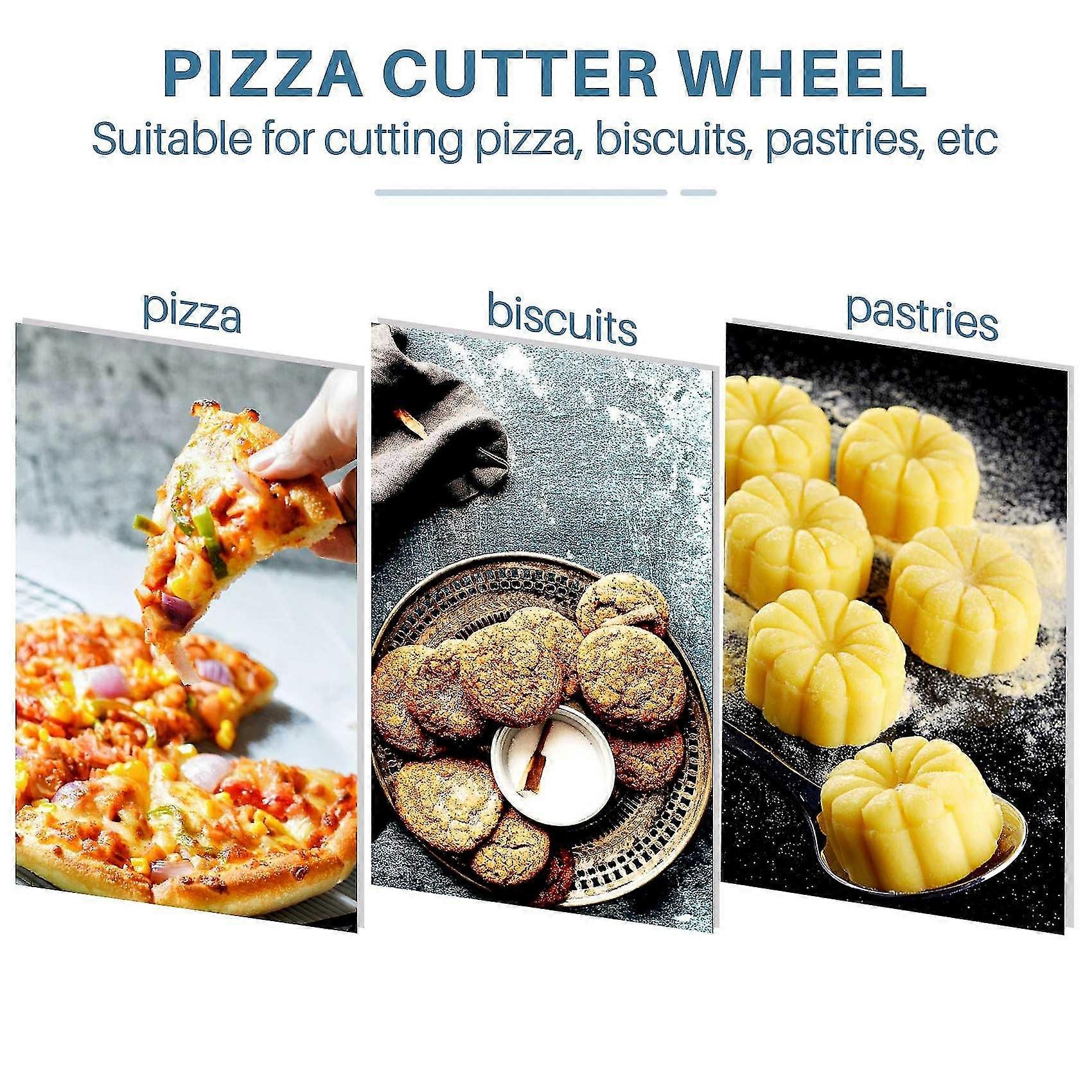 Pizza Pie Dough Roller Pizza Hole Puncher, Cake Pie Pizza Cookies Bread ...
