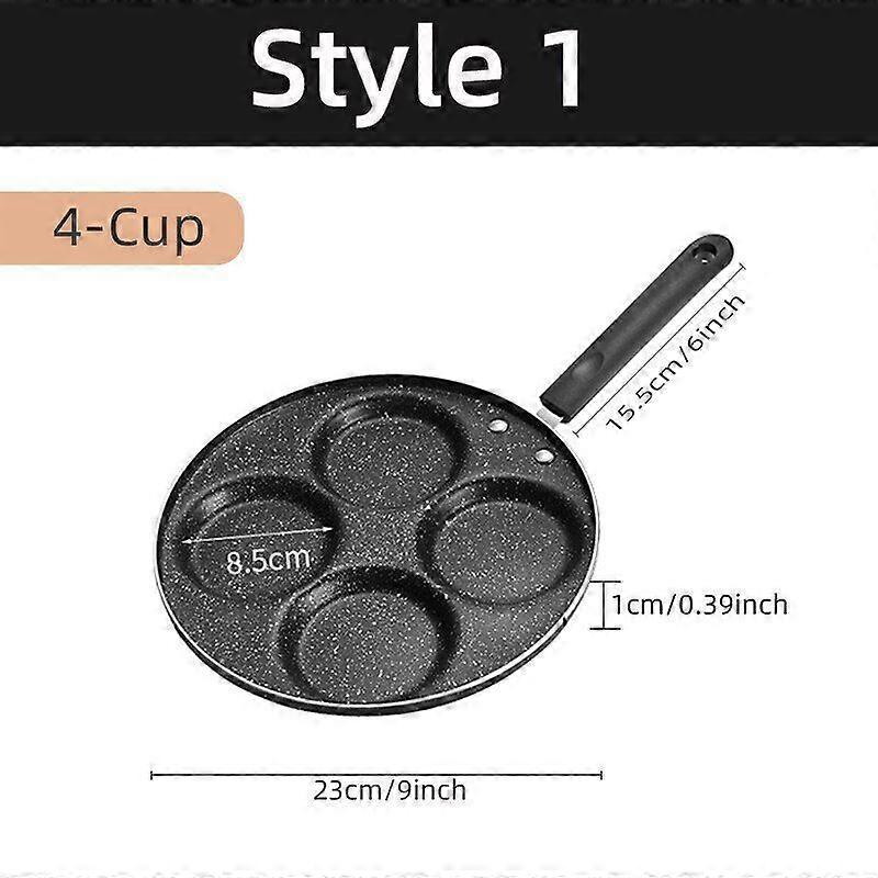 Pancakes Frying Pans Egg Pan Durable Non-stick Pan Holes Pan Cookware ...
