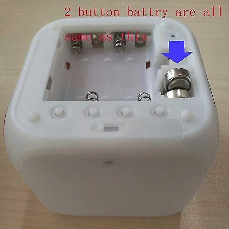 Bts Digital Alarm Clockc, Colorful Lights Alarm Clock Square Clock ...