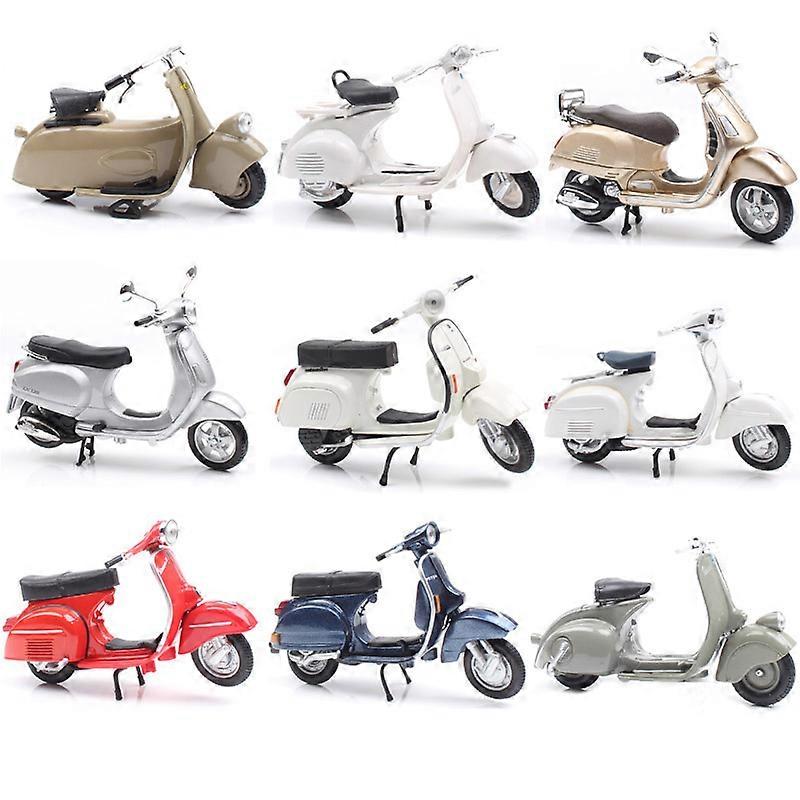 1:18 scale Piaggio Vespa Scooter 98 PK 125 GTR P150X 300 MP5 Primavera ...