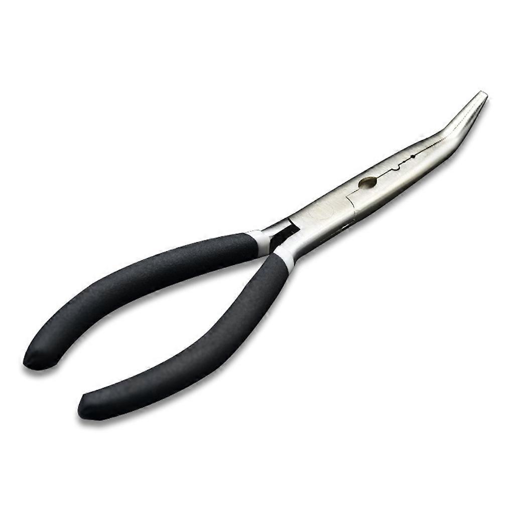 Fishing Pliers Hook Removal Line Cutting Bent Or Straight Nose Hook ...