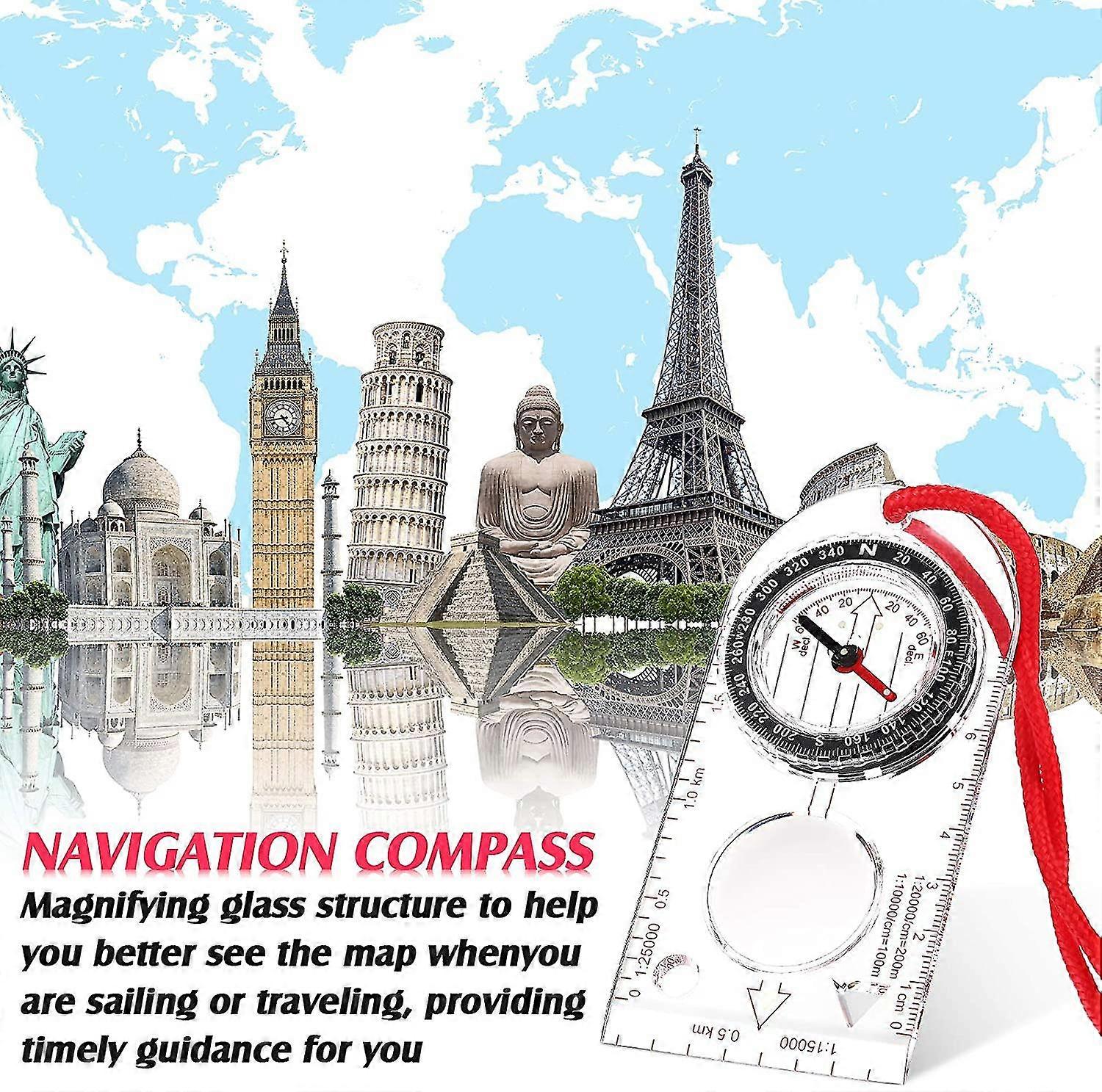Navigation Compass Orienteering Compass Boy Scout Compass Hiking ...
